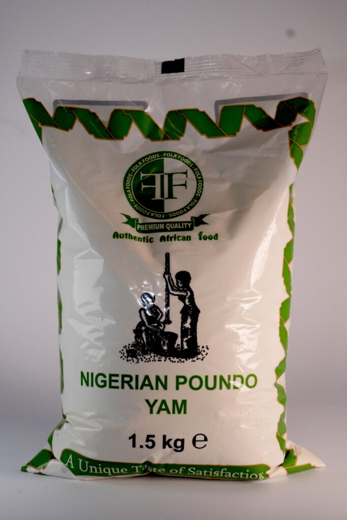 Fola Foods Pounded Yam 1,5kg – Frahan Products